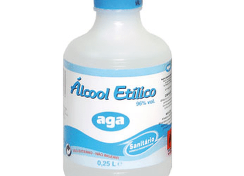 ALCOOL ETILICO 96% 250 ML - Healthbro