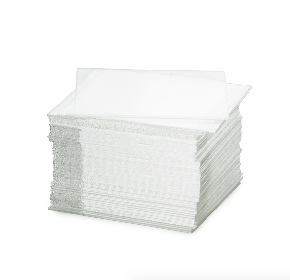 LAMELAS DE MICROSCÓPIO 22x22mm (100un.) - Healthbro